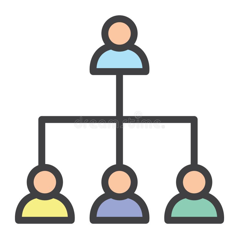 Multi level marketing stock vector. Illustration of chart - 88548793