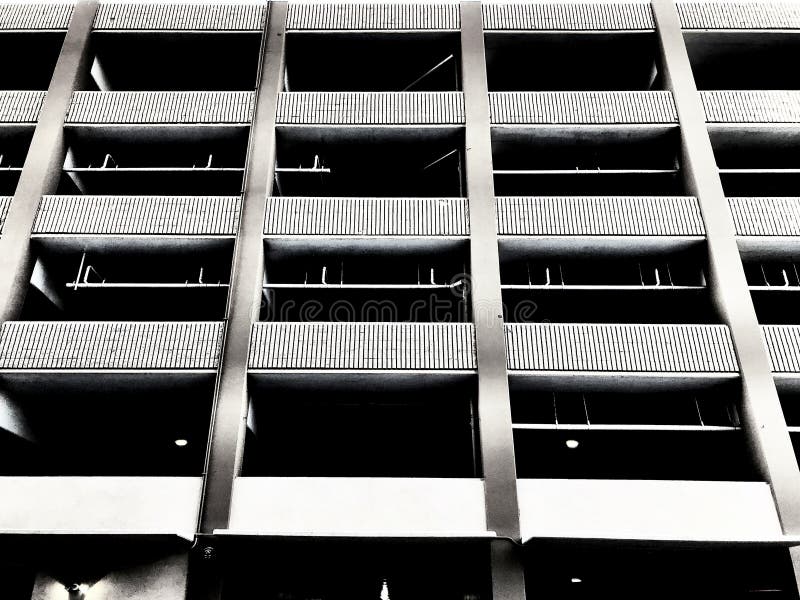 Multi-level Parking Structure Stock Photo - Image of building ...