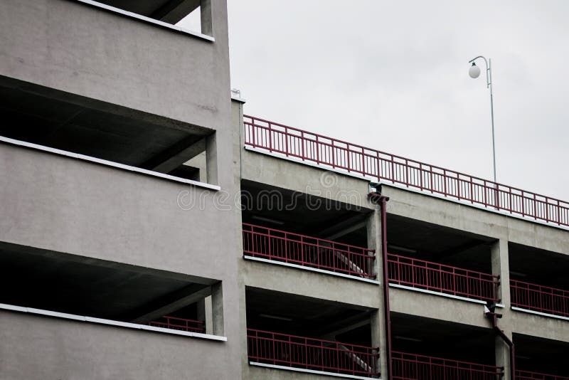 Multi level parking stock image. Image of concrete, parking - 232365753