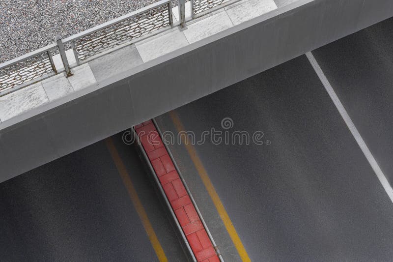 Multi-level Transport Interchange with Bridge and Underground Sections ...