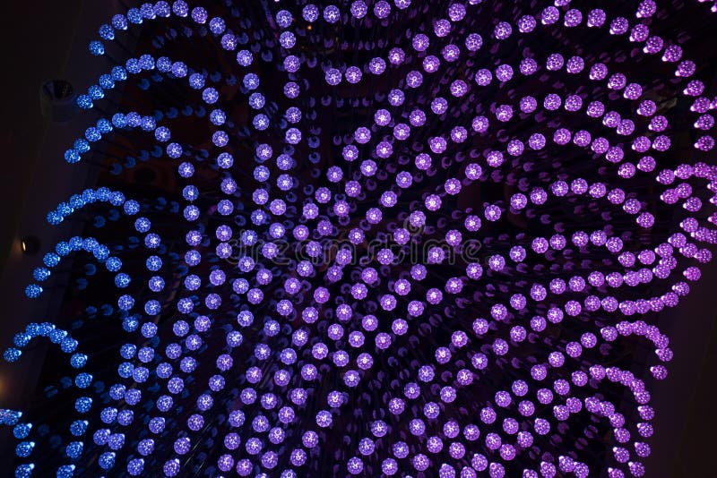 Multi Lights in Swirling Pattern Stock Image - Image of texture, lights ...