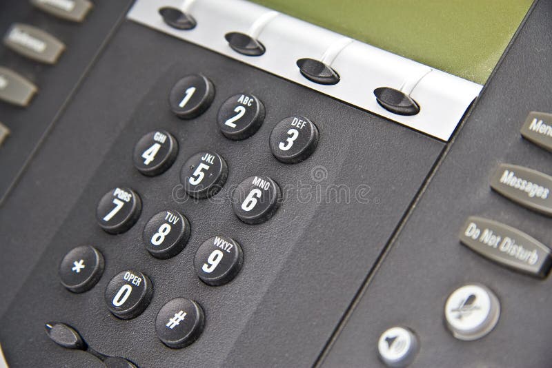 Multi-Line Phone System stock photo. Image of communication - 4948890