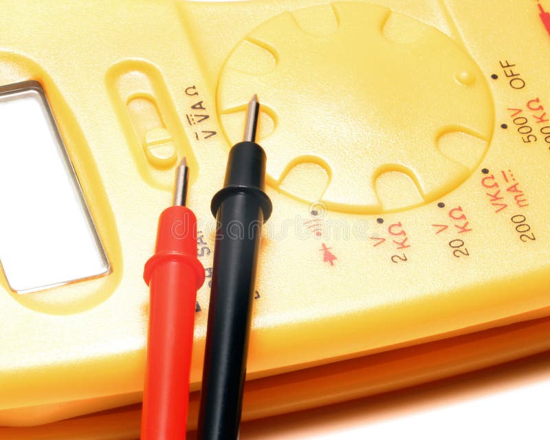 Multi-meter stock photo. Image of probes, test, measurement - 144196