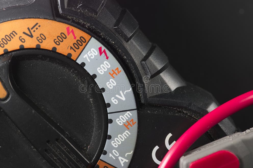 Multi meter dial stock photo. Image of meter, functionality - 357858244