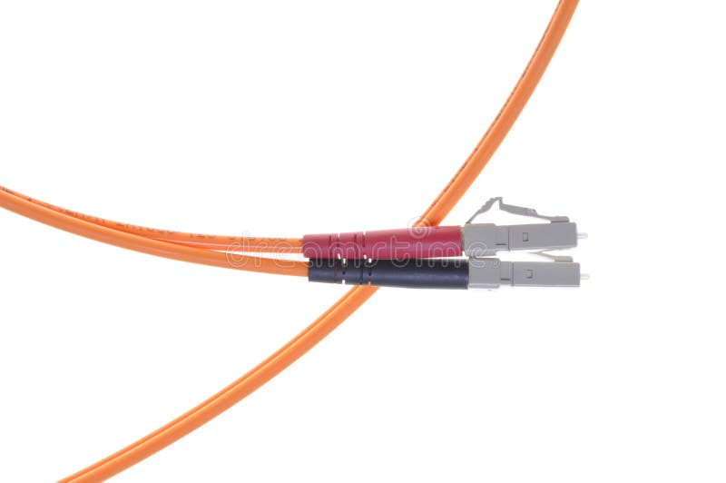 Multi mode patch cord LC stock photo. Image of connector - 36545736