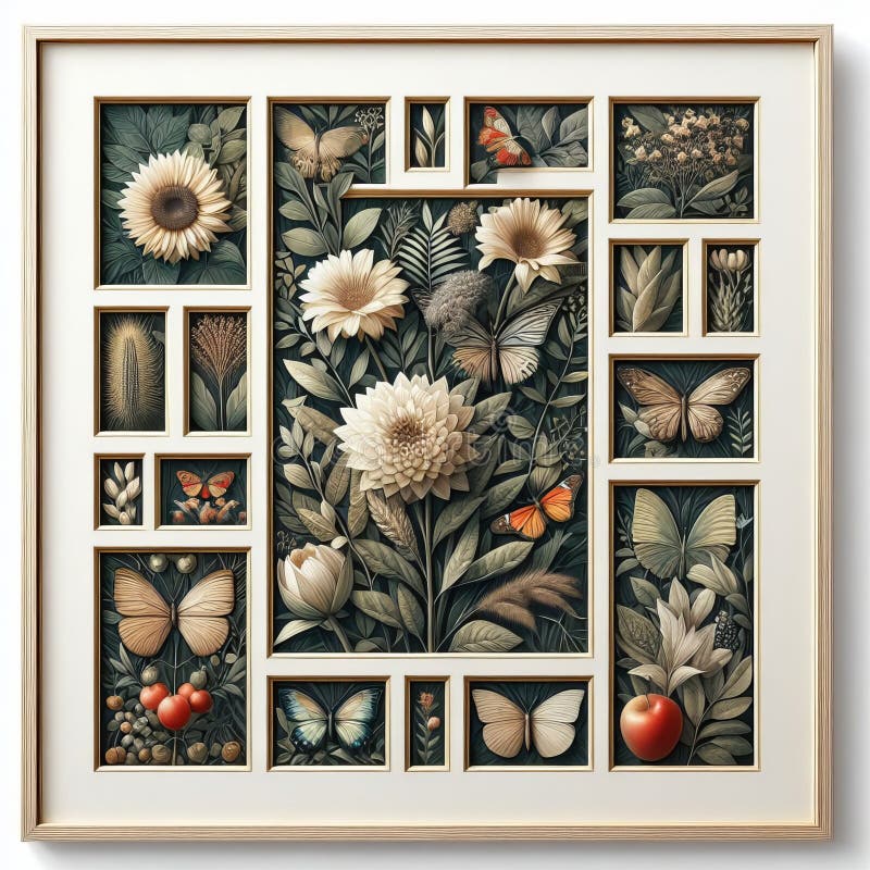 Multi Opening Frame a Frame with Multiple Windows or Openins Stock ...