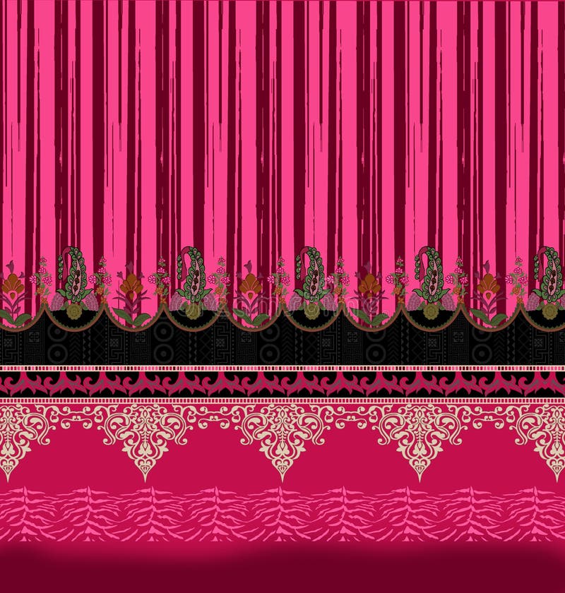 Saree Patterns Stock Illustrations – 310 Saree Patterns Stock ...