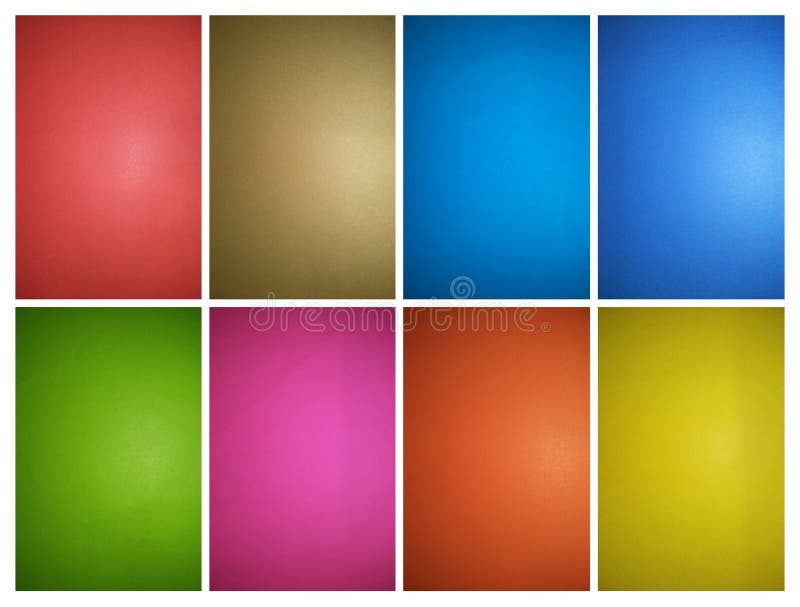 Multi Photo of Colors of Paper. Stock Photo - Image of paper, multi ...