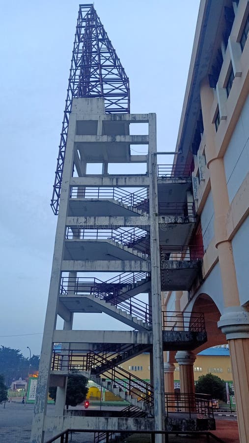 Multi-purpose Building Stairs Stock Image - Image of stairs, building ...