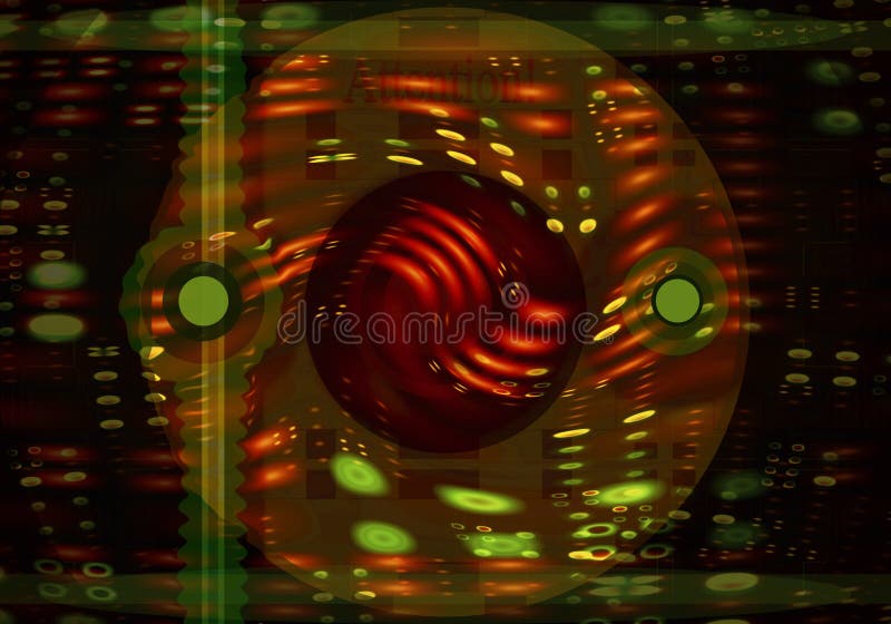 Multi-purpose Computer Processor Stock Illustration - Illustration of ...