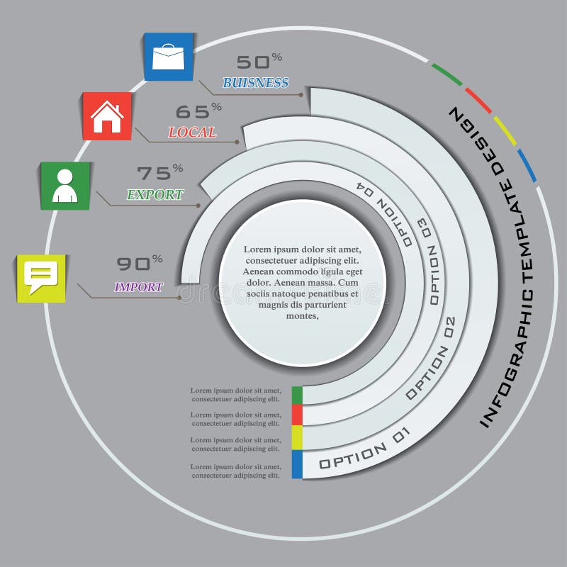 Multi Purpose Infographic Vector Design Template Stock Vector ...