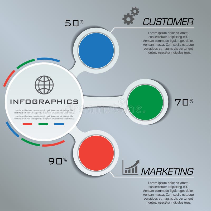 Multi Purpose Infographic Vector Design Template Stock Vector ...