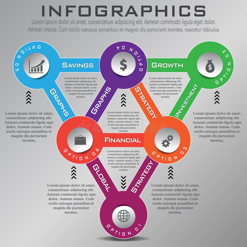 Multi Purpose Infographic Vector Design Template Stock Vector ...