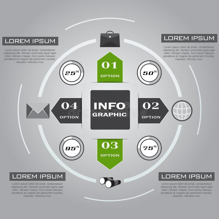 Multi Purpose Infographic Vector Design Template Stock Vector ...