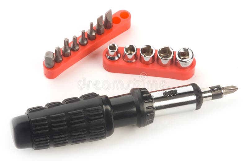 Multi-purpose Tool with Fittings Stock Photo - Image of lock ...