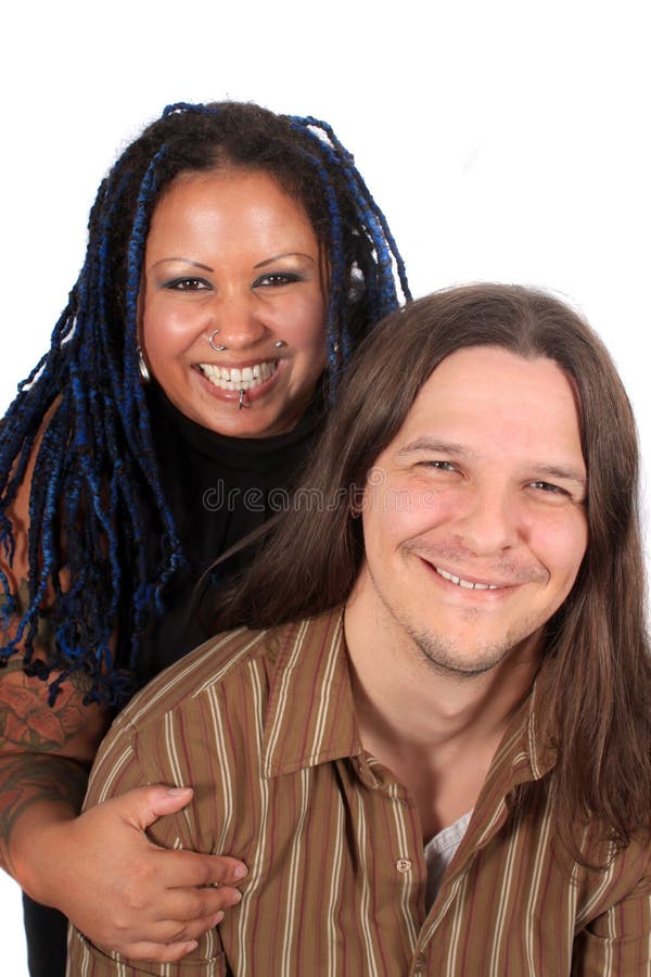 Multi race couple kissing stock image. Image of love - 16461553
