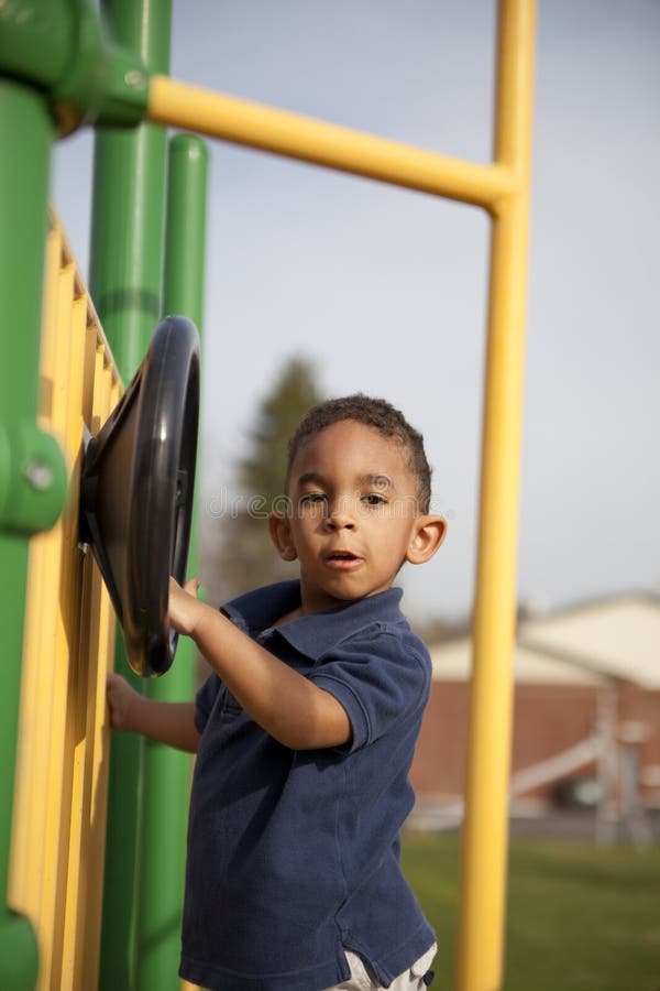 Multi-racial Boy at the Park Stock Image - Image of multi, racial: 15197301
