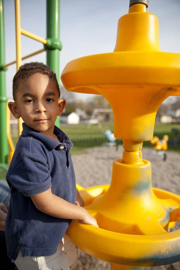 Multi-racial Boy at the Park Stock Image - Image of multiracial, smile ...