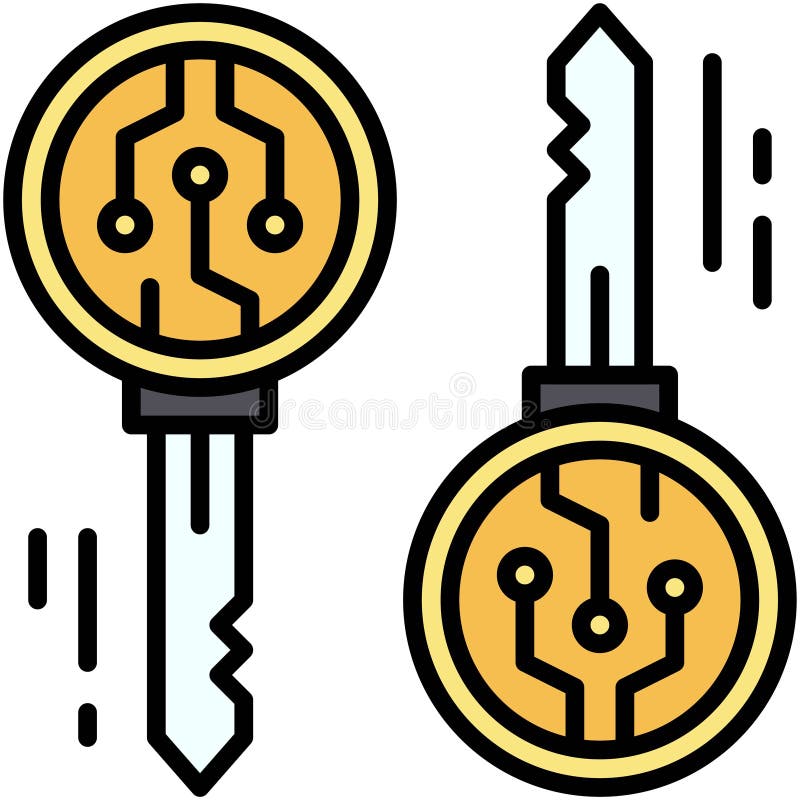 Multi Signature Icon, Blockchain Related Vector Illustration Stock ...