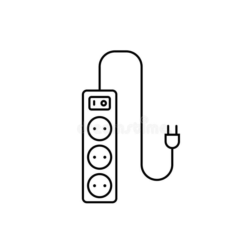 Socket Multi Plug Icon Stock Illustrations – 190 Socket Multi Plug Icon ...