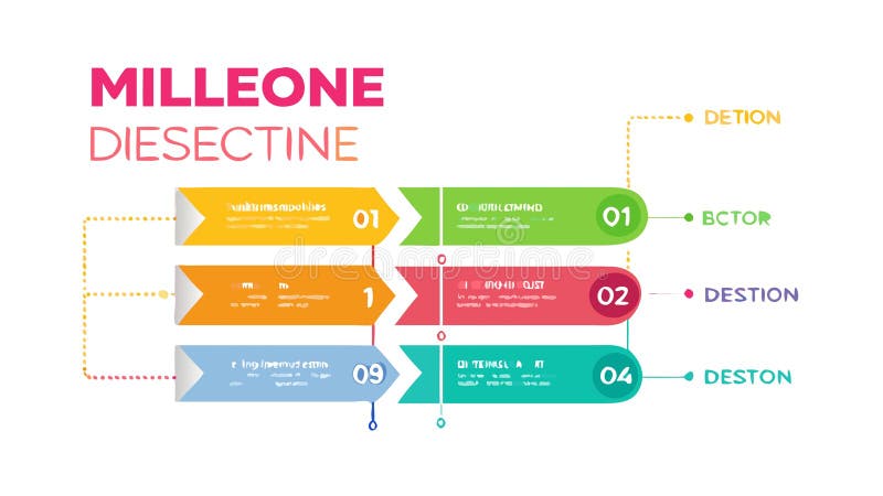 Multi-Step Business Process Timeline Infographic, Vector Design ...