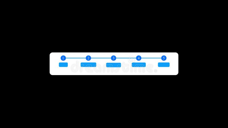 Multi Step Progress Bar with Black Background Stock Footage - Video of ... Multi Step Progress Bar with Black Background Stock Footage - Video of ...