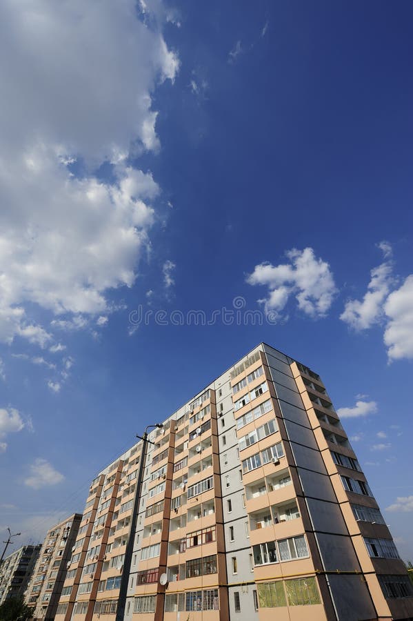 Multi-storey building stock photo. Image of suburban - 13115664