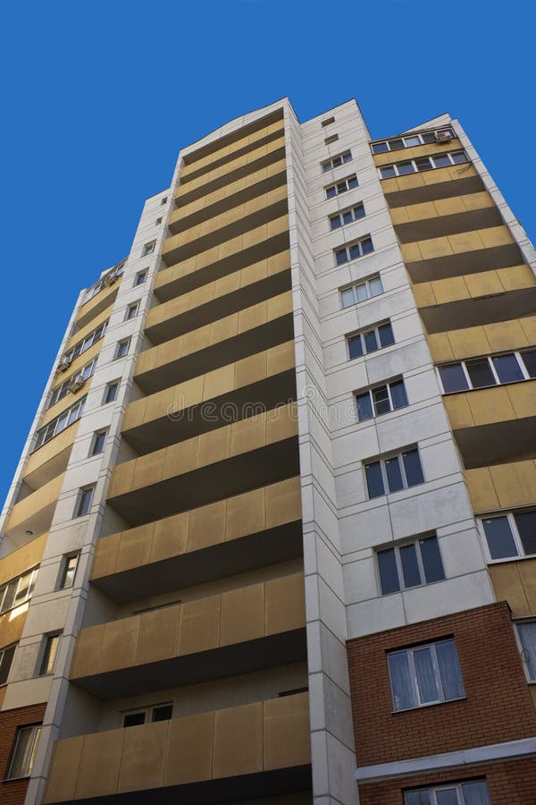 Multi-storey building. stock photo. Image of reflections - 28125574