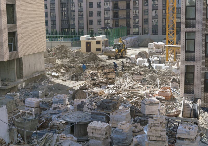 Multi-storey Building. Construction of Multi-storey Residential ...