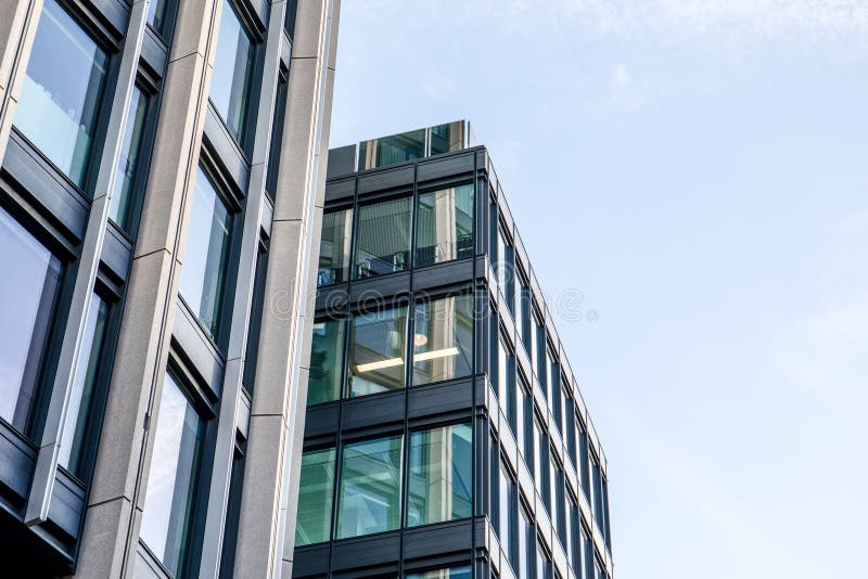 Multi-storey Office Building with Windows , Business Environment Stock ...