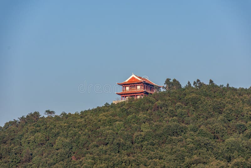 Multi Storey Wooden Traditional Attic Building Stock Image - Image of ...