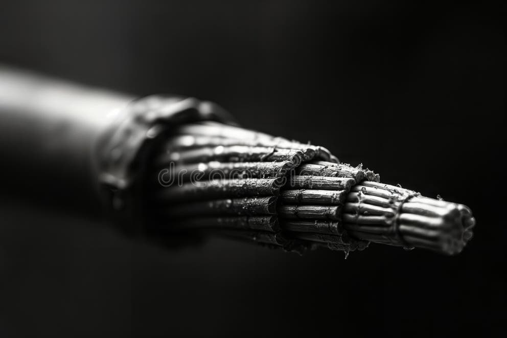 Multi-Strand Electrical Cable Structure, Generative Ai Stock ...