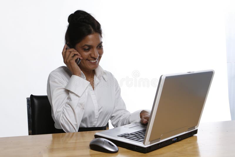 721 Business Woman Multi Tasking Stock Photos - Free & Royalty-Free ...