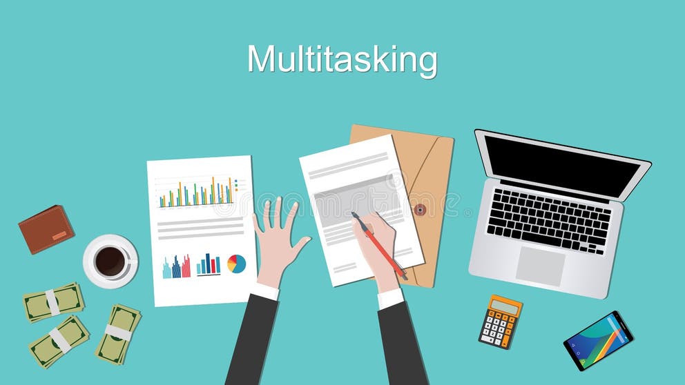 Multi Tasking Stock Illustrations – 1,401 Multi Tasking Stock ...
