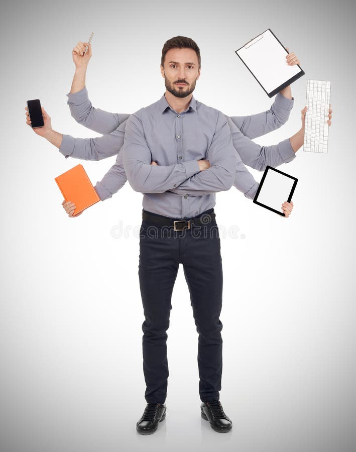 Multi-tasking concept stock photo. Image of ideas, identity - 69304804
