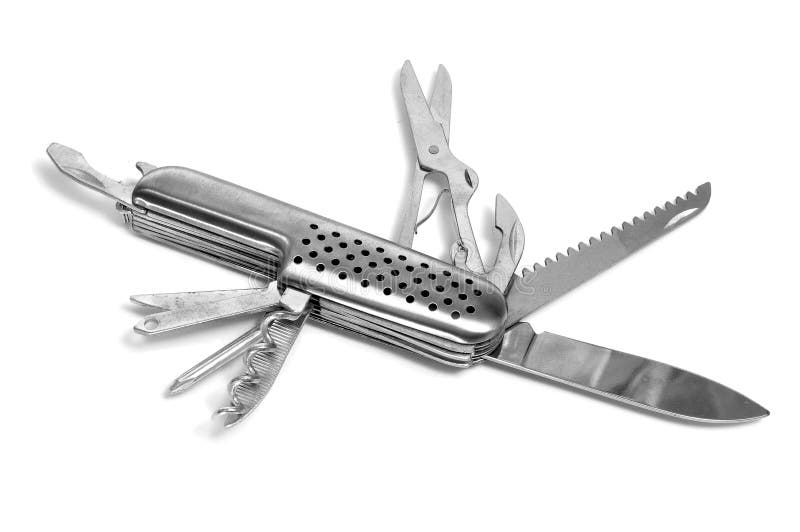 Multi-tool pocket knife stock photo. Image of metallic - 22808728