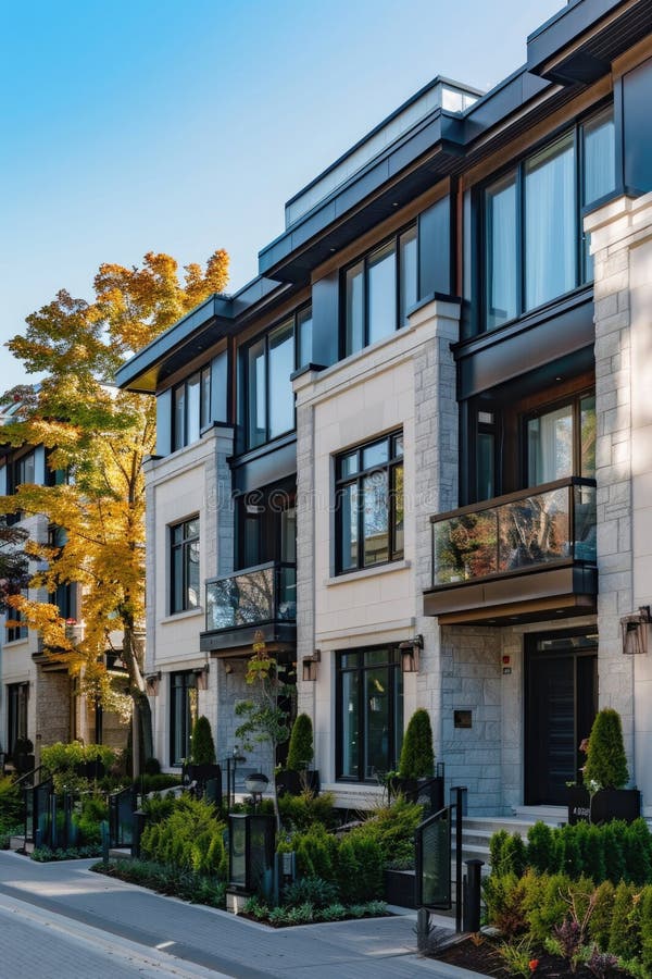 Multi-unit Residential Building with Outdoor Spaces and Urban Views ...