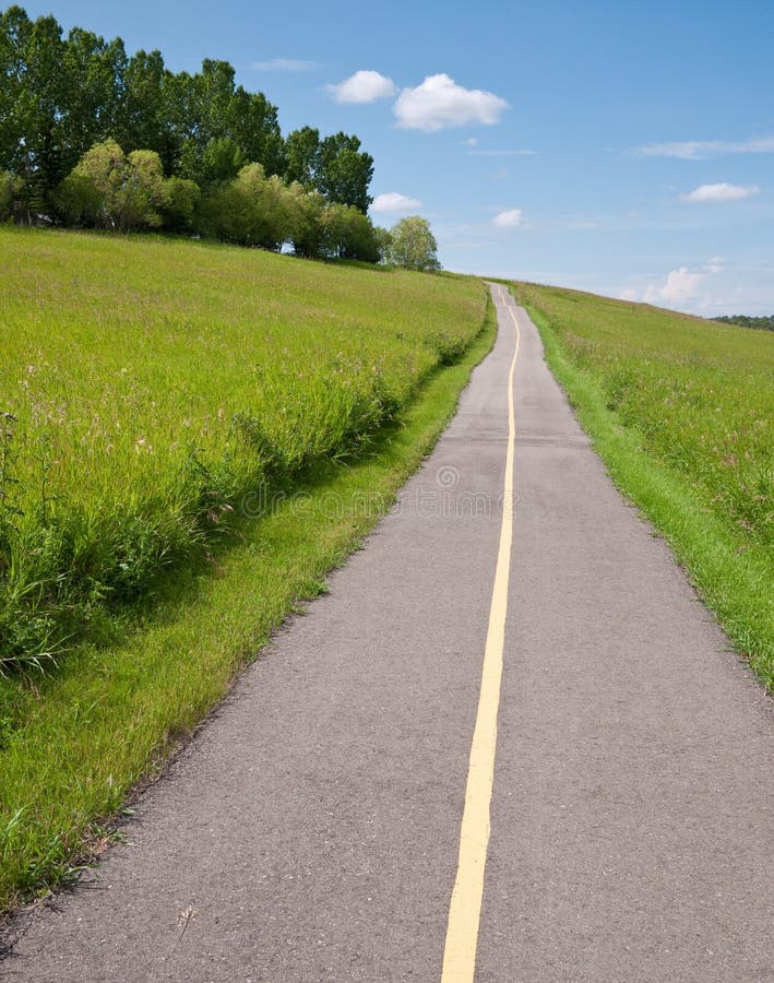 Multi-use trail stock image. Image of country, transportation - 15510403
