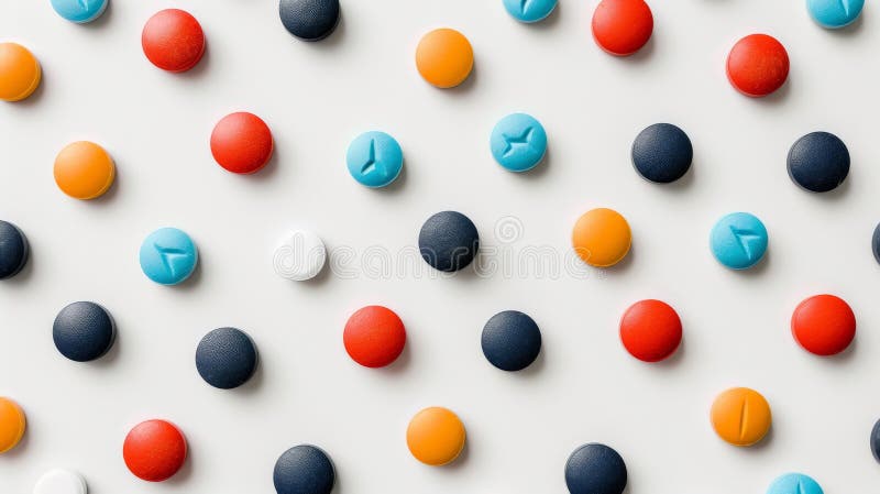 Multi Vitamin a Vibrant Assortment of Vitamin Supplements, Highlighting ...