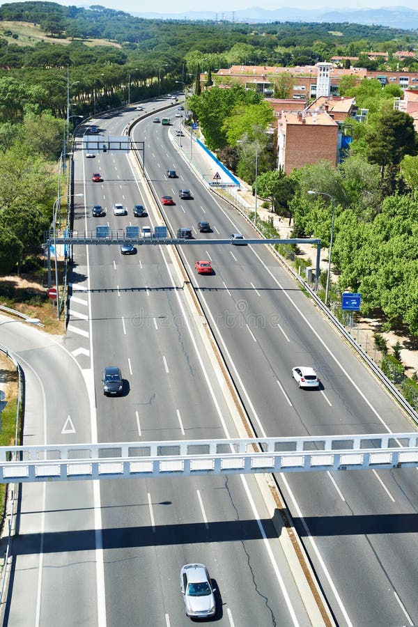 Multiband highway editorial stock photo. Image of traffic - 92188373