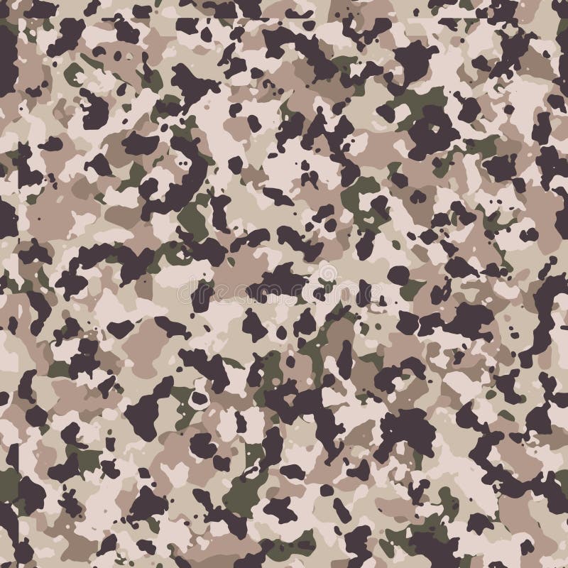 Multicam Camo Seamless Pattern Stock Vector - Illustration of camo ...