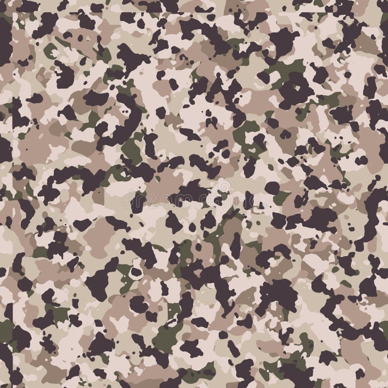 Multicam Camo Seamless Pattern Stock Vector - Illustration of camo ...