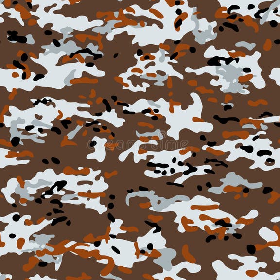 Multicam Camouflage Seamless Patterns Stock Vector - Illustration of ...