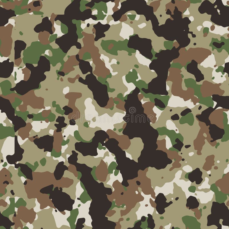 Multicam seamless camo stock vector. Illustration of hidden - 39731963