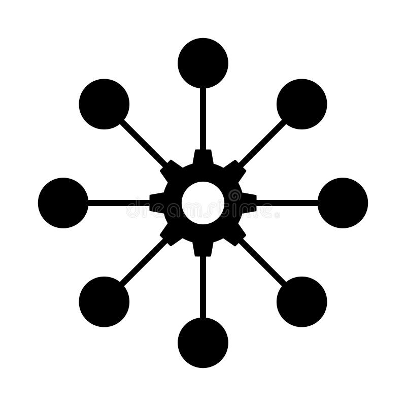 Multichannel Digital Design Icon, Omnichannel Flat Web Symbol, Internet ...