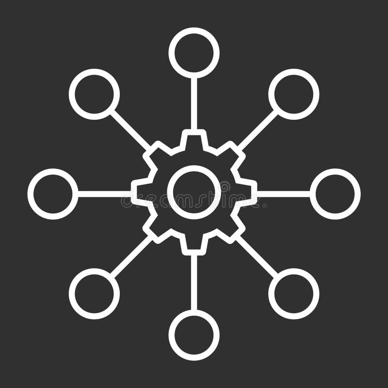 Multichannel Digital Design Icon, Omnichannel Flat Web Symbol, Internet ...