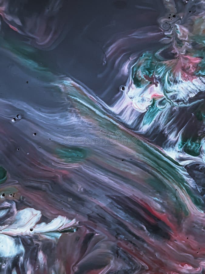 Multicolor Abstract Acrylic Oil Painted Background Stock Photo - Image ...