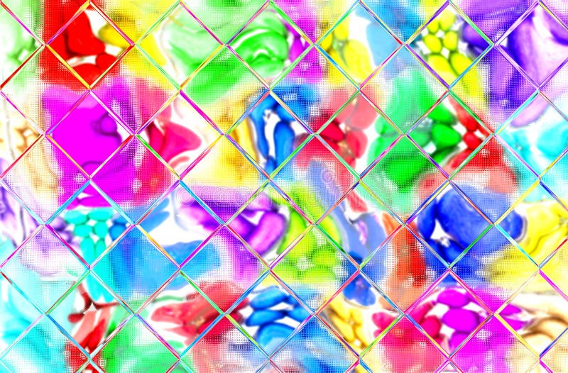 Multicolor Abstract Background Stock Illustration - Illustration of ...