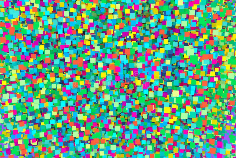 Multicolor Abstract Background with Boxes Stock Illustration ...