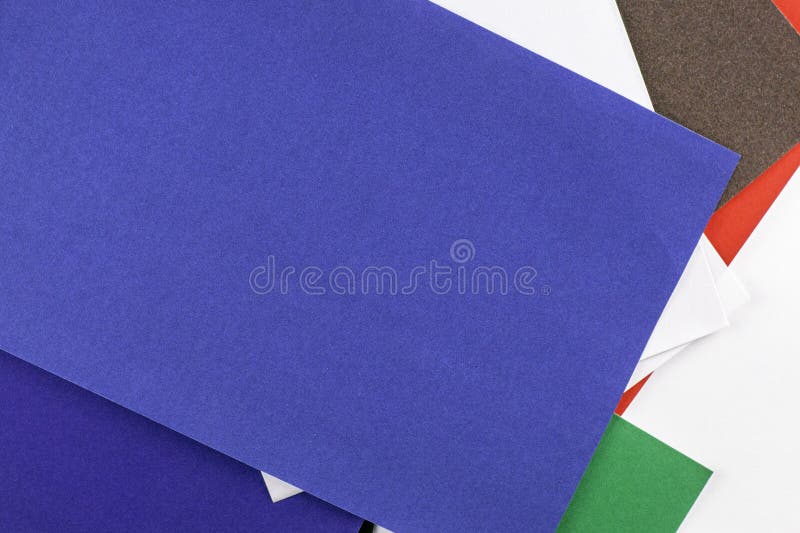 Multicolor Abstract Background Made of Colored Paper Sheets Stock Image ...